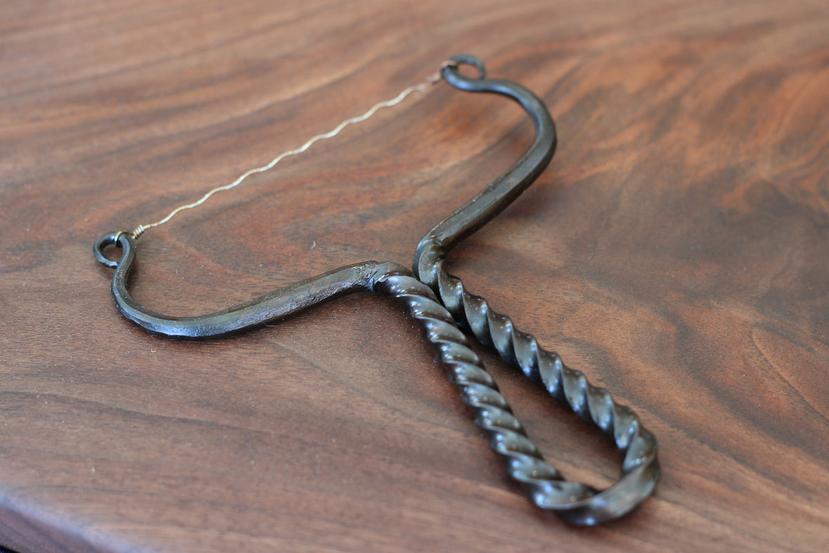 Forged Cheese Slicer - Wavy Wire
