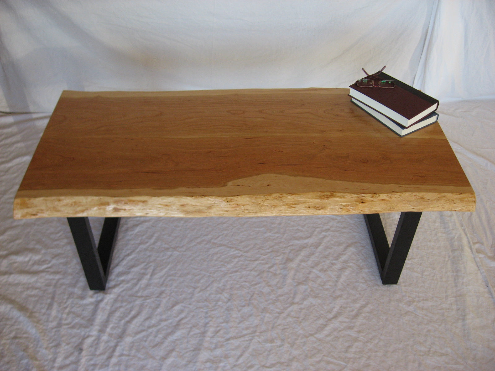 4' Live Edge Cherry Coffee Table – Timber Reflections